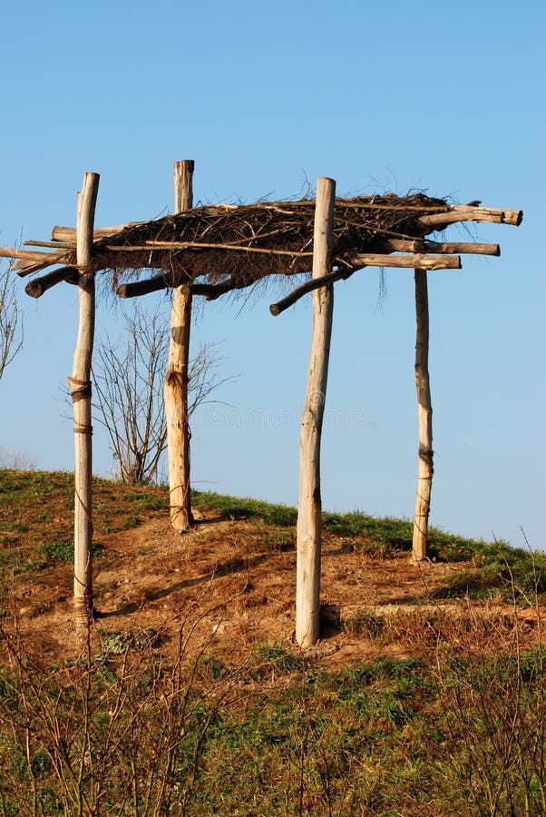 Wooden shanty stock image. Image of abode, nature, building - 2025101