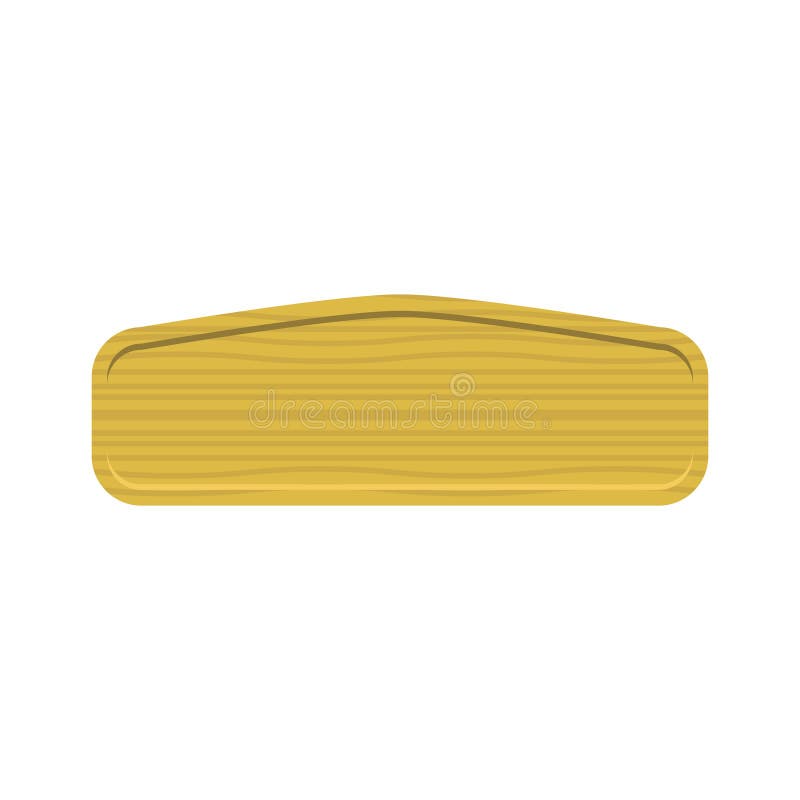 Wooden Shape Design Vector Illustration Stock Illustration ...