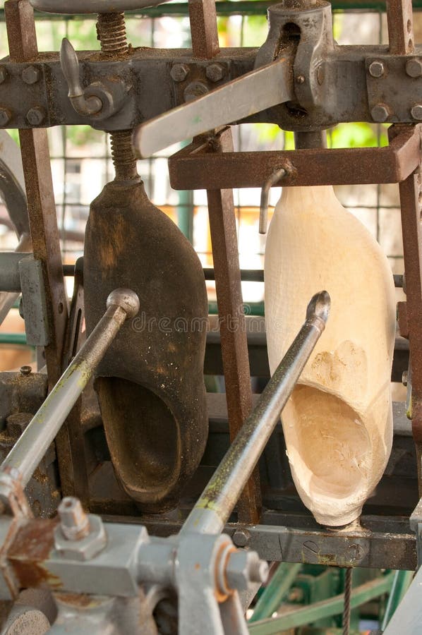 Wooden shoe machine stock photo. Image of fashioned, handiwork - 14948054