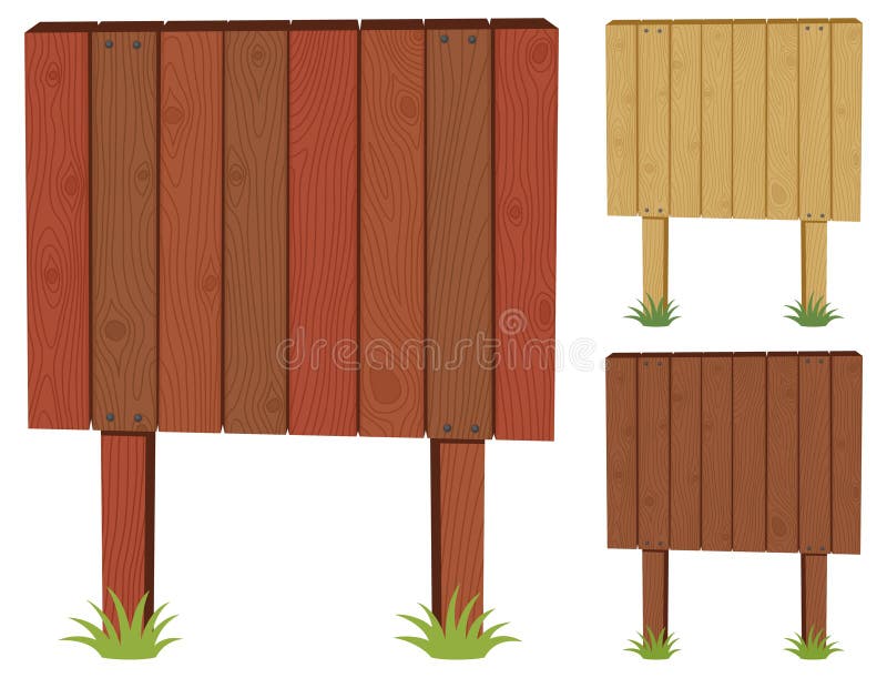 Blank wood signs stock vector. Illustration of board - 15002144