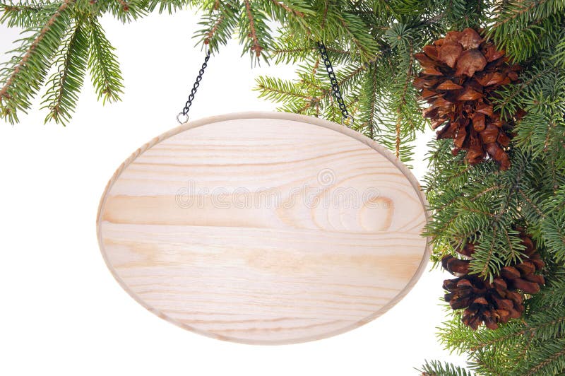 Wooden Sign stock image. Image of christmas, sign, isolated - 22044427