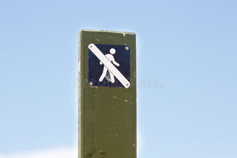 Wooden sign no entry stock photo. Image of auto, alert - 49411092