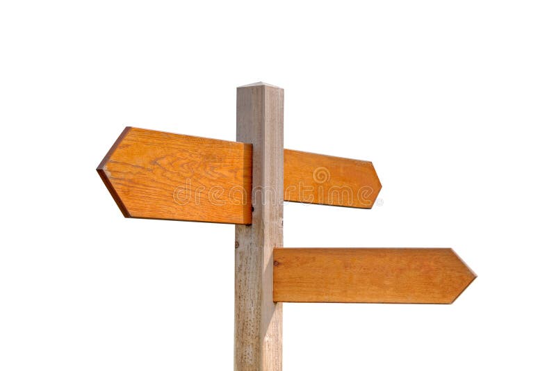 Wooden Sign Post stock image. Image of information, directional - 31989511