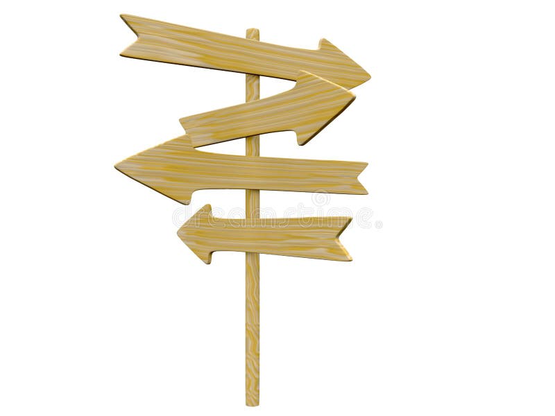 Wooden signpost stock illustration. Illustration of isolated - 9000074 Wooden signpost stock illustration. Illustration of isolated - 9000074