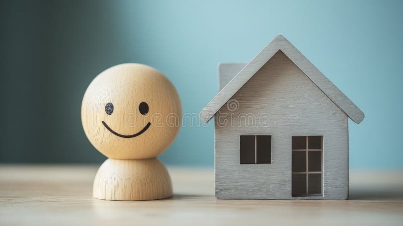 Wooden Smiley Face Toy House Table Stock Photos - Free & Royalty-Free ...