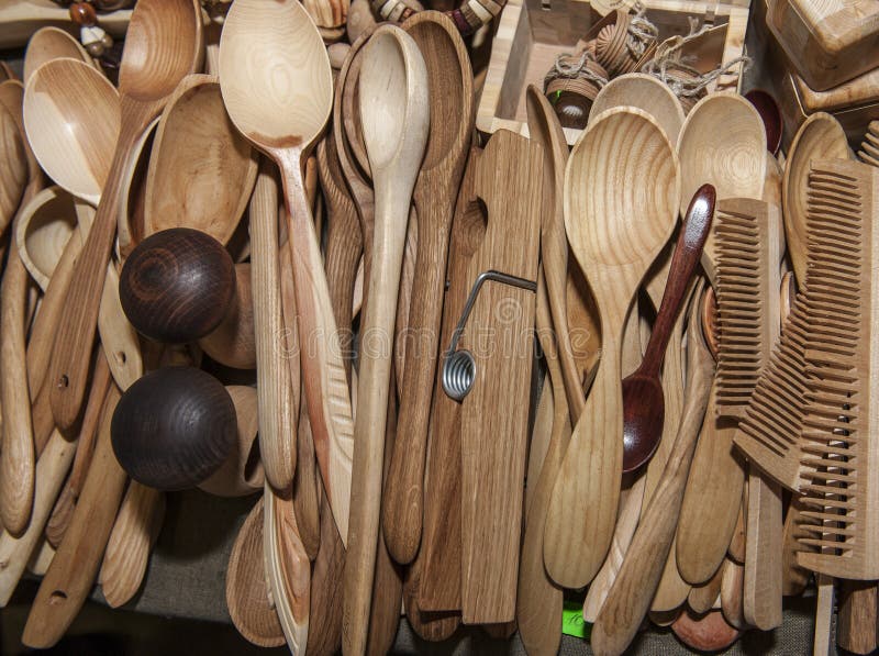 Kitchenware in Traditional Vintage Retro Style Kitchen of Thailand ...