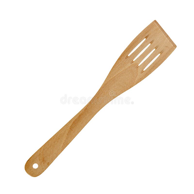 Wooden spatula stock image. Image of tool, traditional - 57274663