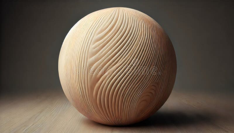 Polished Wooden Sphere Resting Surface Stock Photos - Free & Royalty ...
