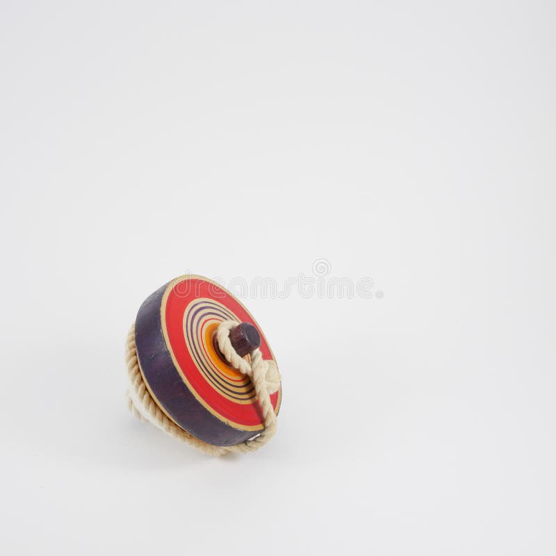 Wooden Spinning Top Toy (1) Stock Image - Image of classic, wood: 60991307