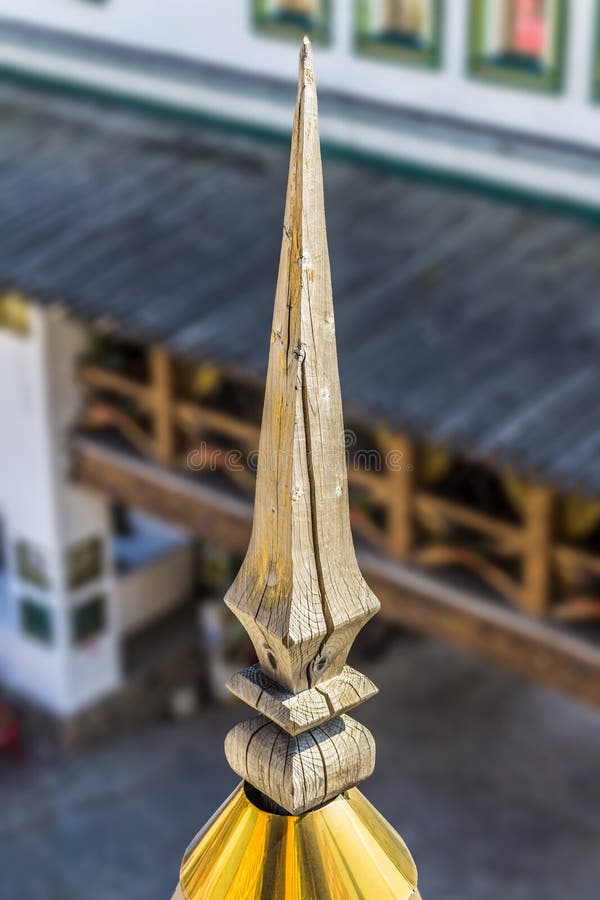 Wooden spire stock image. Image of building, history - 61058085