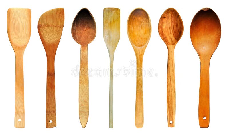 Wooden Spoon for Modern and Old Kitchens, Kitchen Materials Wooden ...