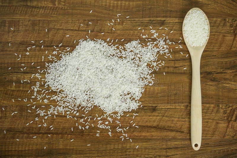 Spilled jar of rice stock photo. Image of food, foods - 65793468