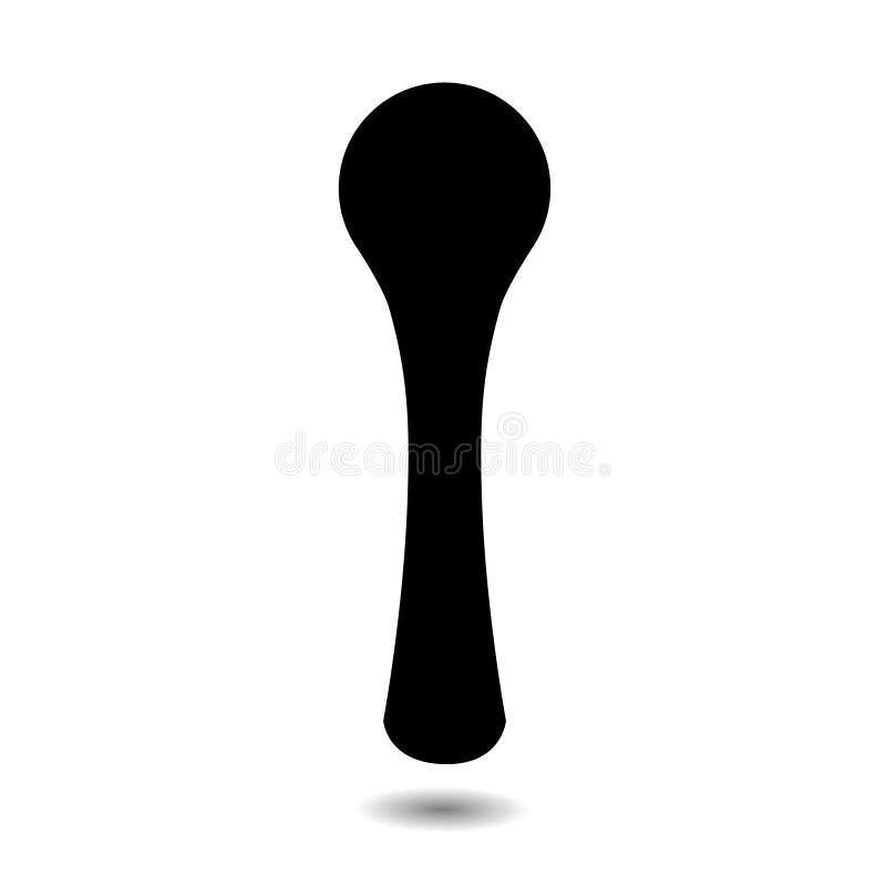 Wooden Spoon Vector Icon. Cooking Spoon Icon Stock Vector ...