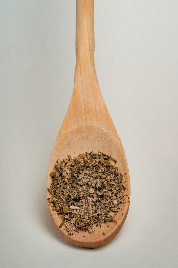 Wooden Spoons are Filled with Various Spices Grass Meal Herb Soil Stock ... Wooden Spoons are Filled with Various Spices Grass Meal Herb Soil Stock ...