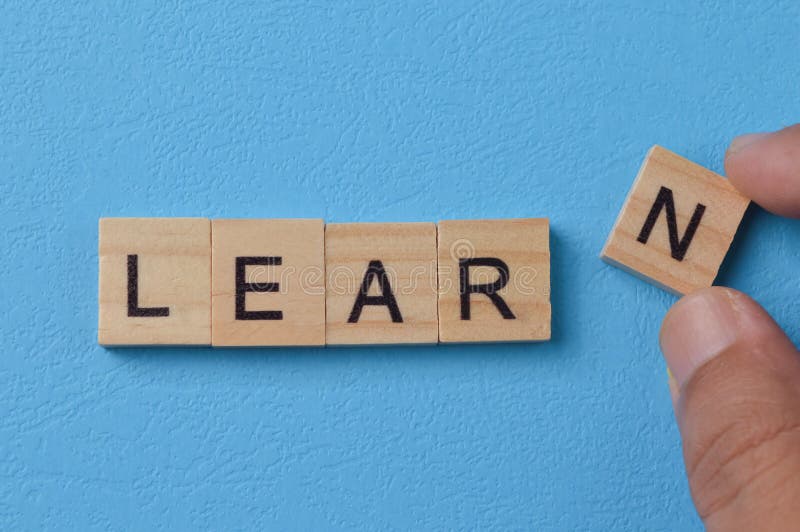 Wooden Square Letters with Text RECRUITMENT Isolated on a White ...