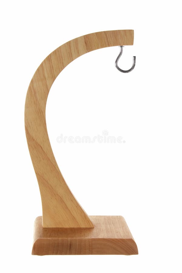 Wooden Stand with Hook stock photo. Image of stand, household - 66791494