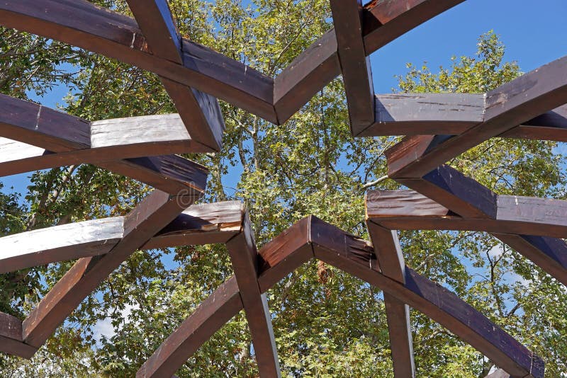 Wooden star structure stock photo. Image of planks, wooden - 104135428