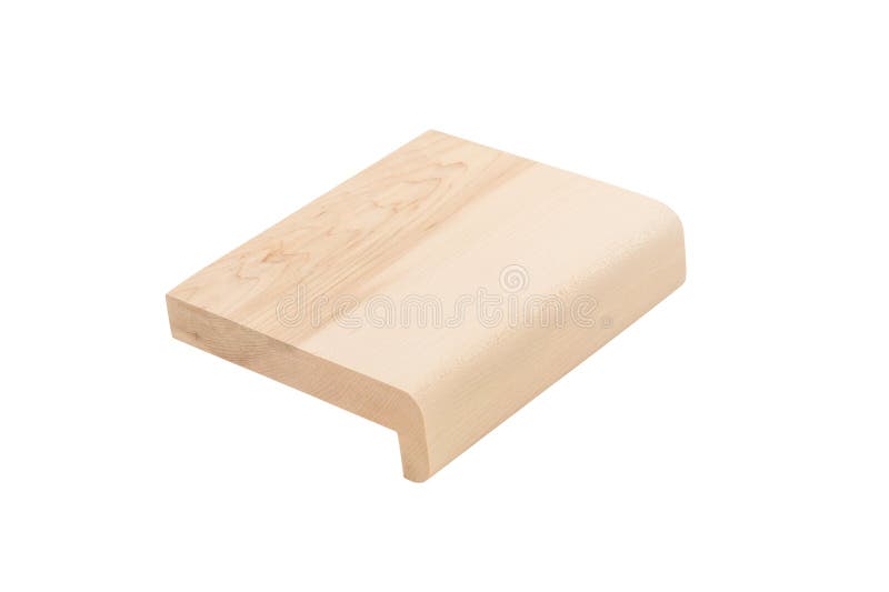 Wooden Step with a Wooden Edge Stock Illustration - Illustration of ...