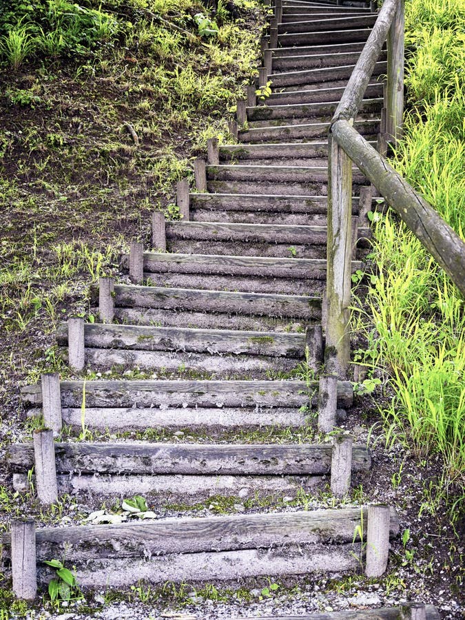 Wooden steps stock photo. Image of floor, outdoors, steps - 36417122