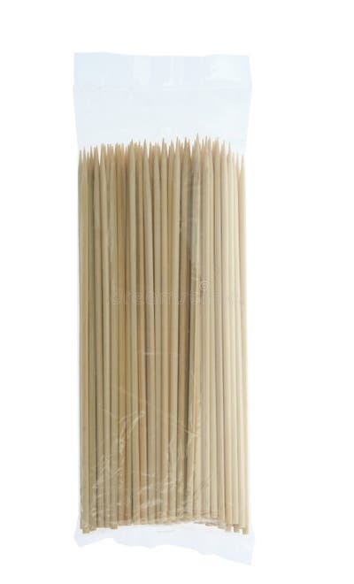 Wooden Stick with Sharp Ends Stock Image - Image of toothpick, enamel ...