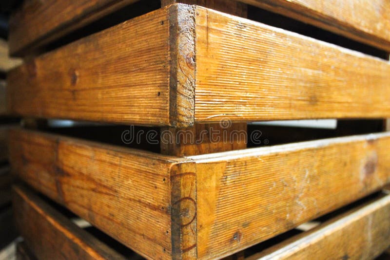 Wooden Stool Chair, Wooden Box for Chair Stock Photo - Image of desk ...