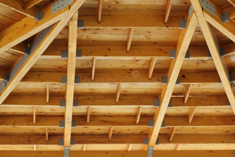 Rafters stock photo. Image of ceiling, house, texture, level - 45292