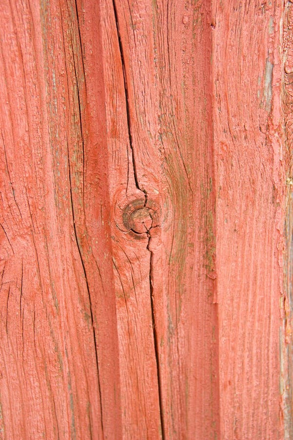 Wooden Structure with Peeled Red Paint Stock Photo - Image of nature ...