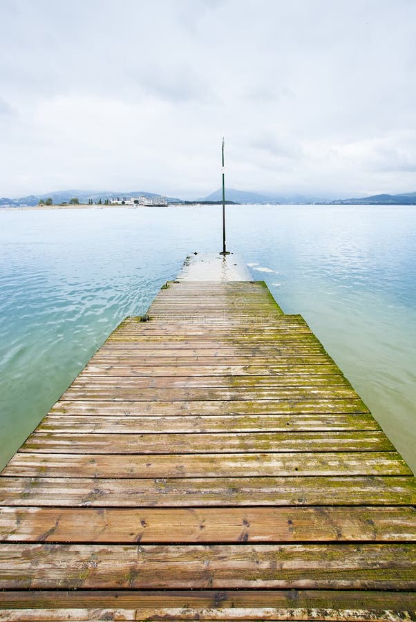 Wooden Structures of Offshore Platforms Stock Image - Image of nature ...