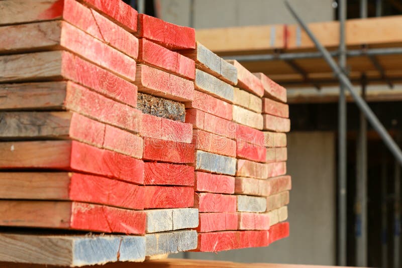 Wooden 2x4 studs stock photo. Image of wall, composite - 3439190