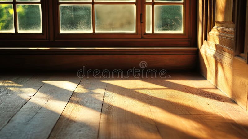 Wooden Surfaces Morning Light Streaming Window Stock Photos - Free ...