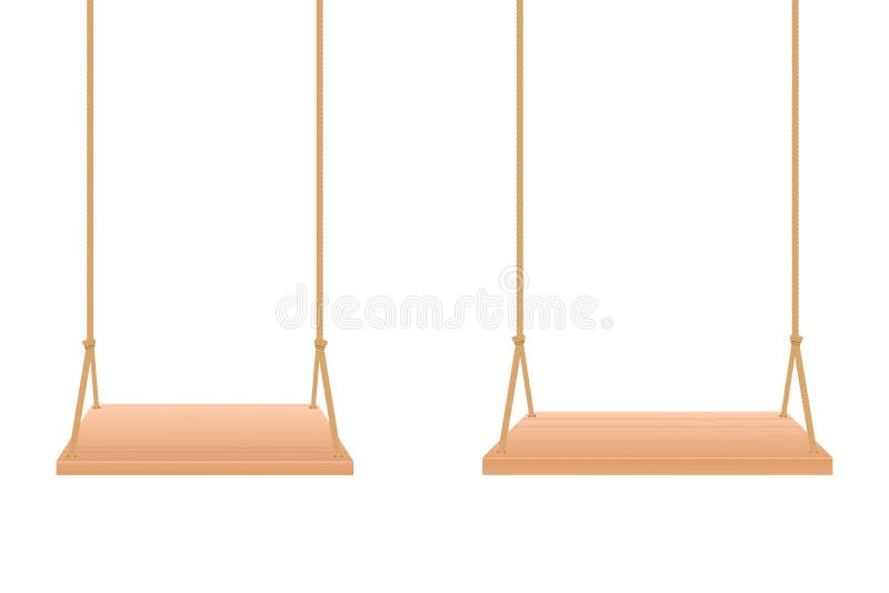 Wooden Swing Rope Stock Illustrations – 1,838 Wooden Swing Rope Stock ...