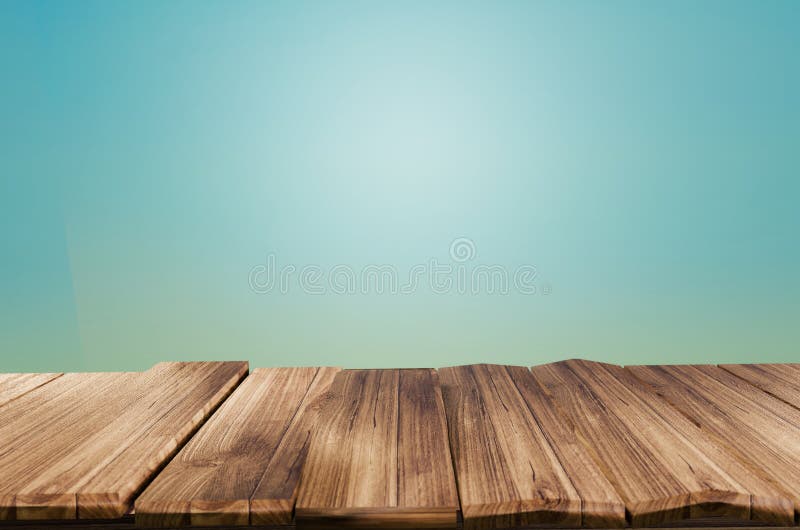 Wooden Table Backdrop for Product Presentation 3d Illustration Image ...