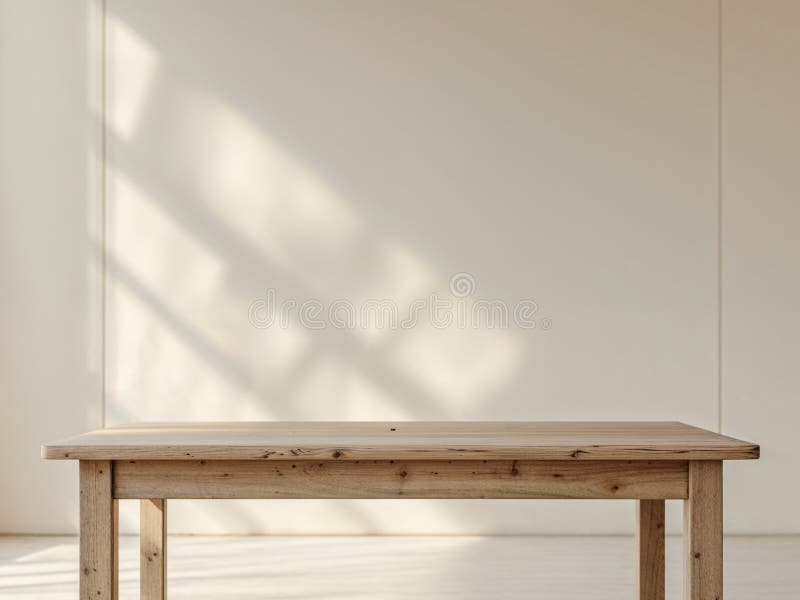 Wooden Table Classroom Backdrop Education Display Stock Photo - Image ...