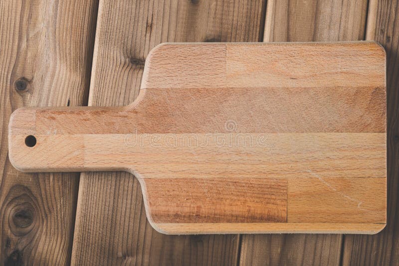 Wooden Table and Cutting Board Stock Photo - Image of board, family ...