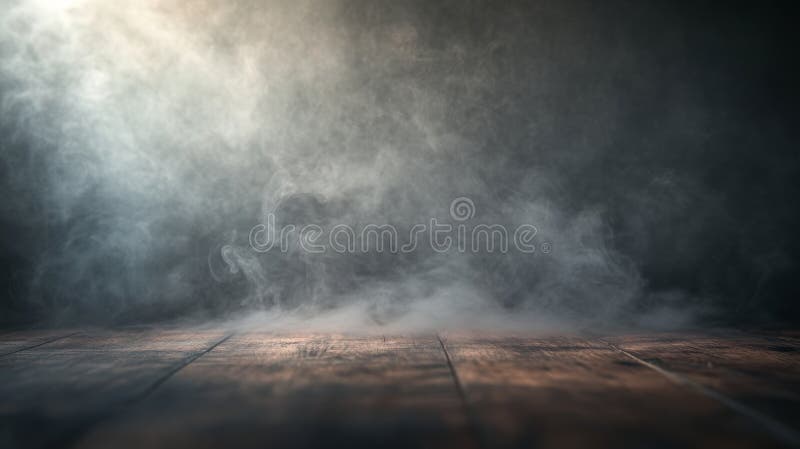 The Wooden Table in the Foreground is Made of Wood, while the Dark ...