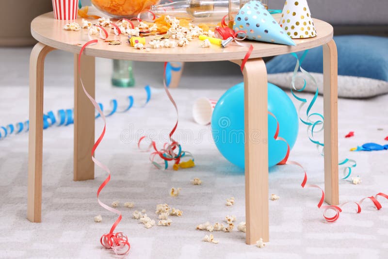 Mess after party stock image. Image of disorder, celebration - 22467643