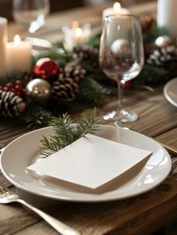 Wooden Table Setting stock photo. Image of kitchen, home - 374207810