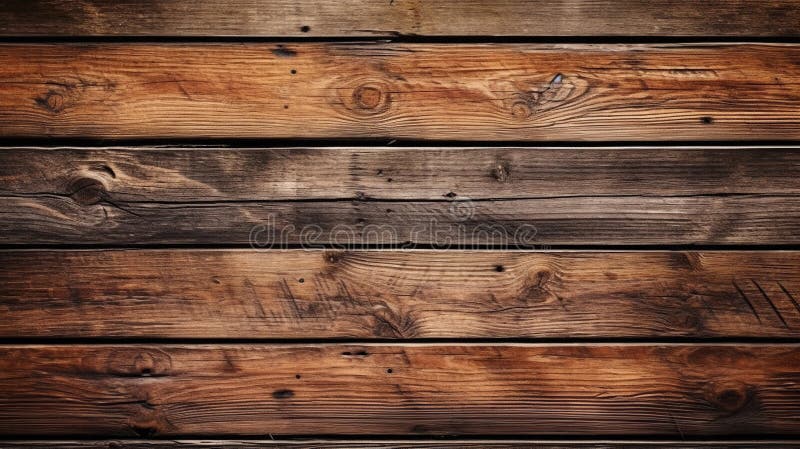 Wooden Table Texture. Brown Planks As Background Top View Stock ...