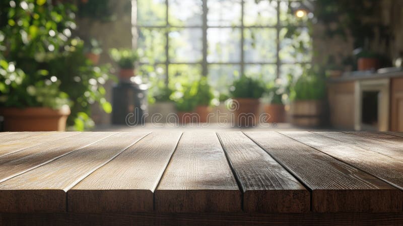 Wooden Table Tops with Corners Shown from Various Angles, Isolated on a ...
