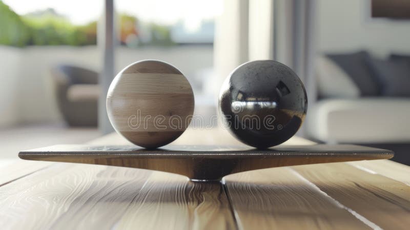 Wooden Table Two Spheres Top Stock Photos - Free & Royalty-Free Stock ...