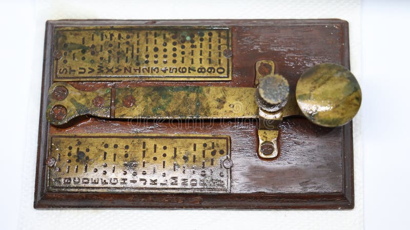 Ancient Morse Code Telegraphy Device Stock Photos - Free & Royalty-Free ...