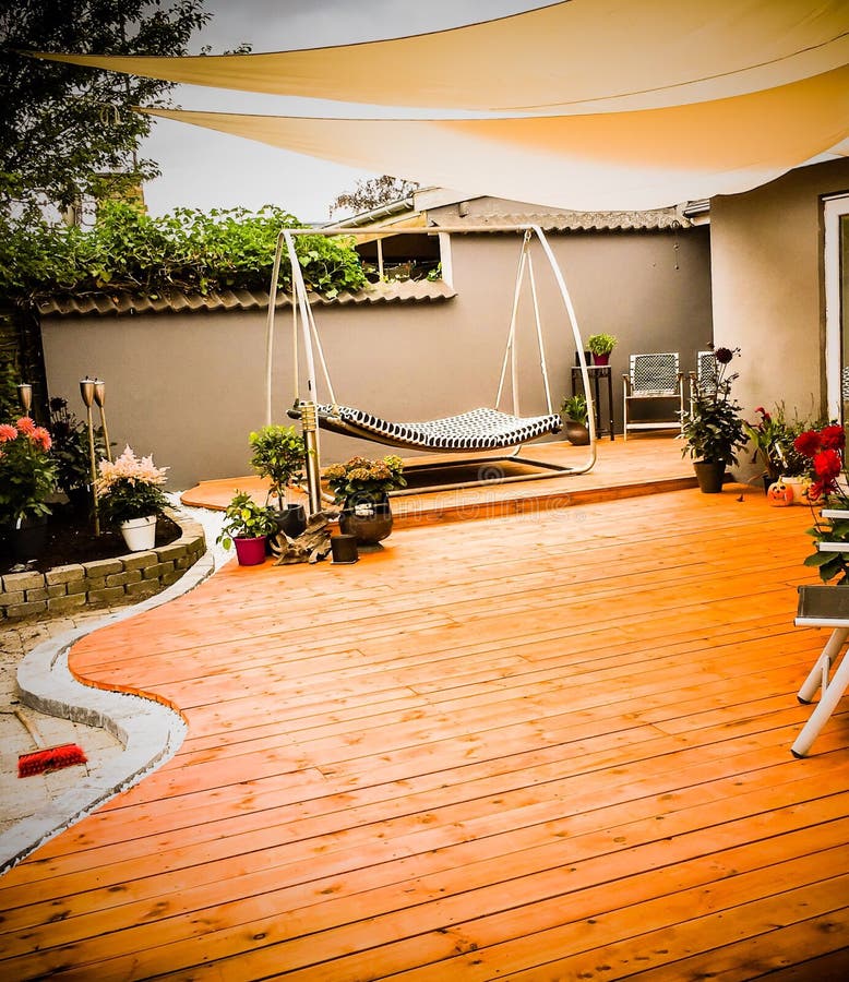 Wooden terrasse stock photo. Image of wooden, terrasse - 81305050