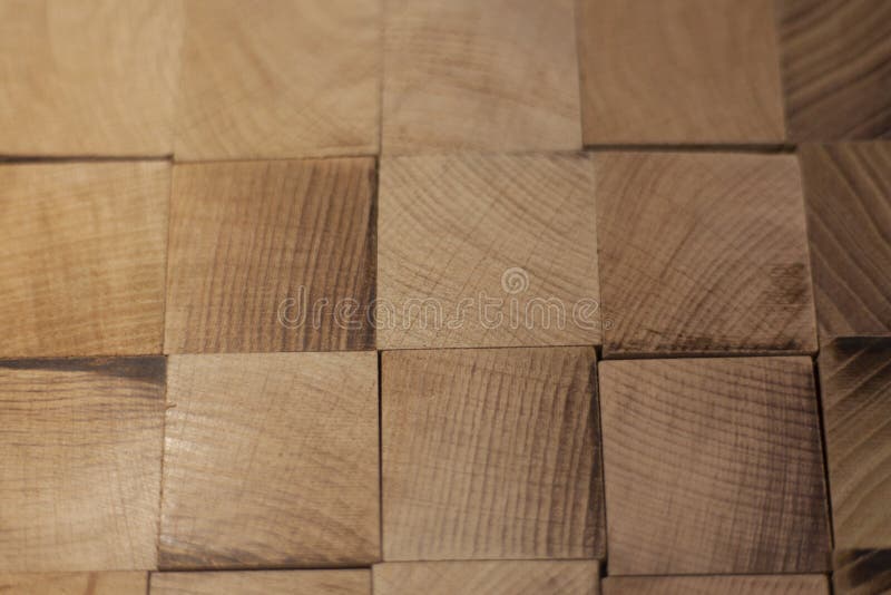 Wooden Texture Made of Cubes. Stock Image - Image of brown, forming ...