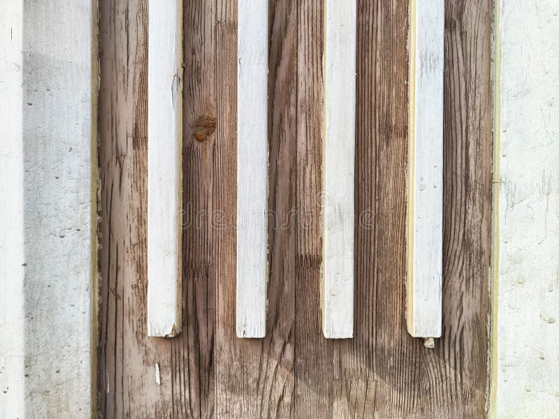 Wooden Texture with White Slats Offers Rustic Charm and a Blank Space ...