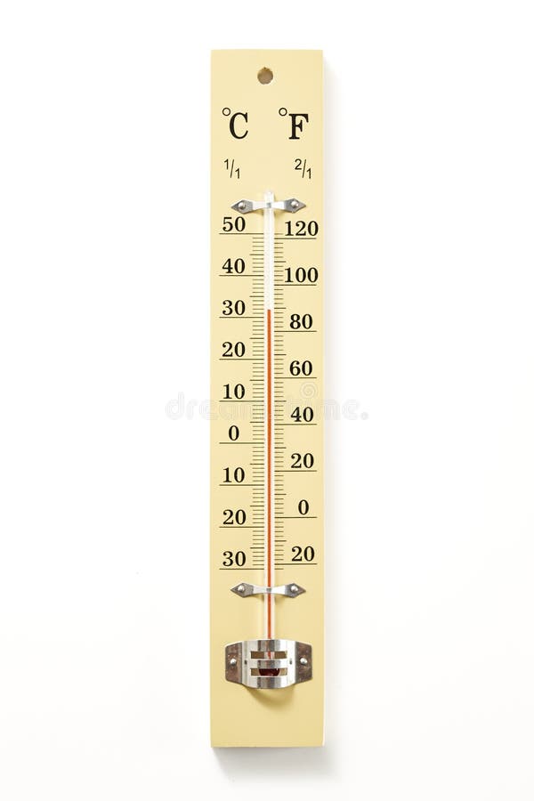 Celsius Scale Thermometer for Measuring Weather Temperature ...