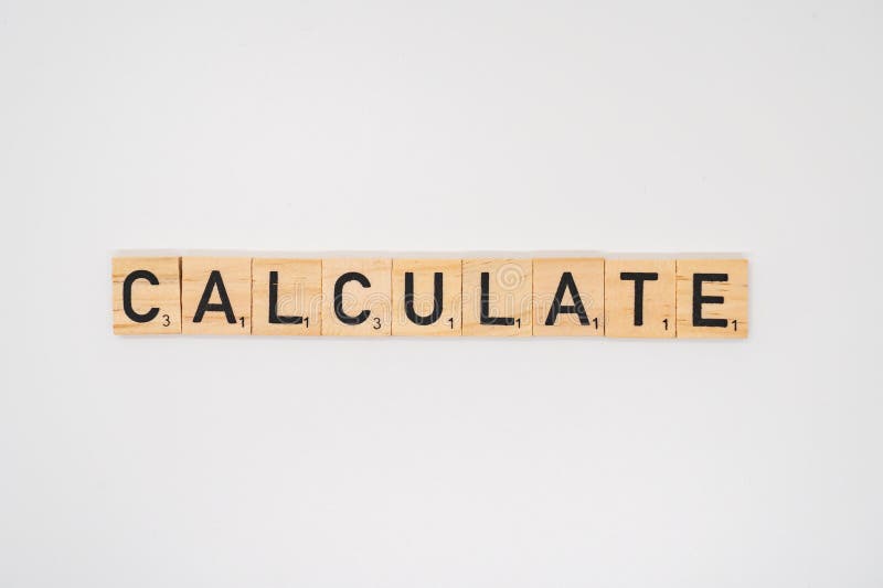 Word Calculate Dictionary Stock Photos - Free & Royalty-Free Stock ...