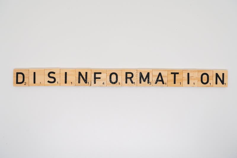 Disinformation, Word As Banner Headline Stock Image - Image of ...