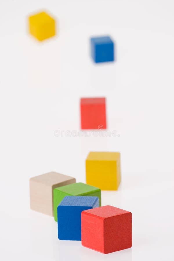 Wooden toy blocks stock photo. Image of colours, construct - 10429614