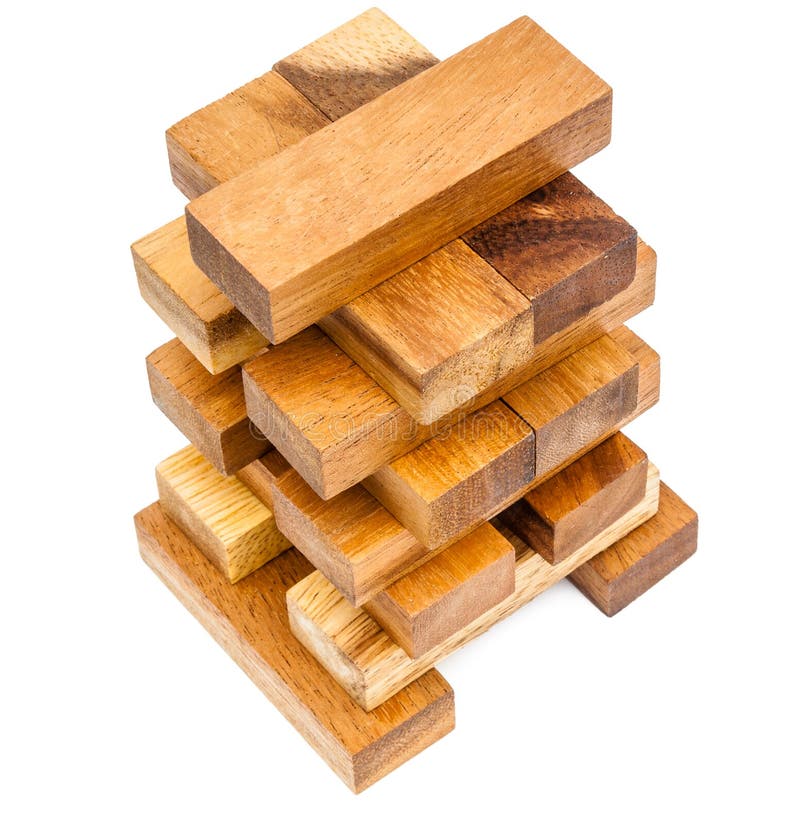 Wooden toy blocks stock image. Image of game, buildings - 31789009