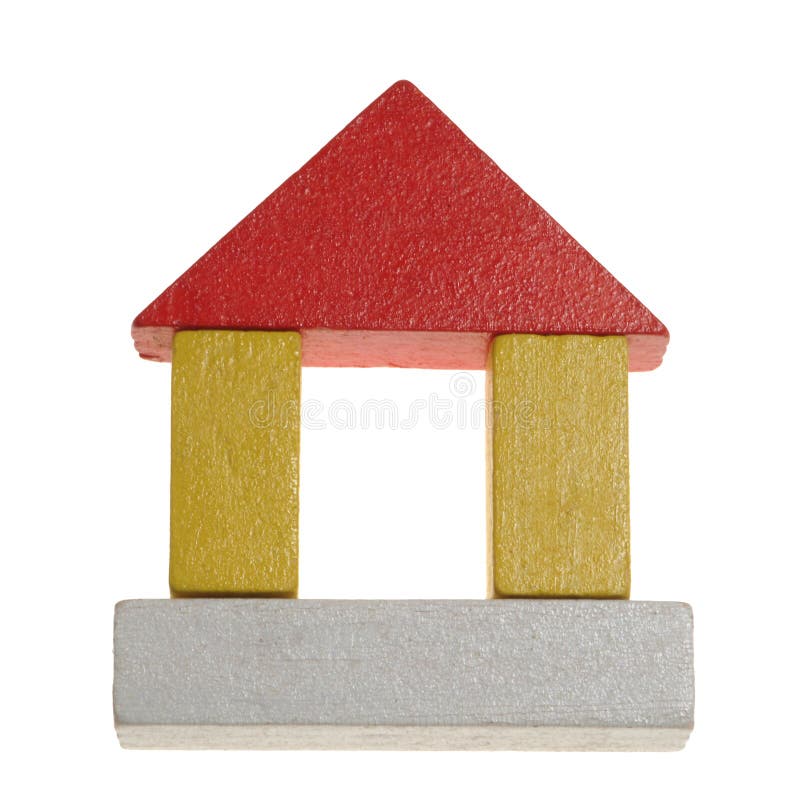 Toy house stock image. Image of house, real, dollhouse - 10724611